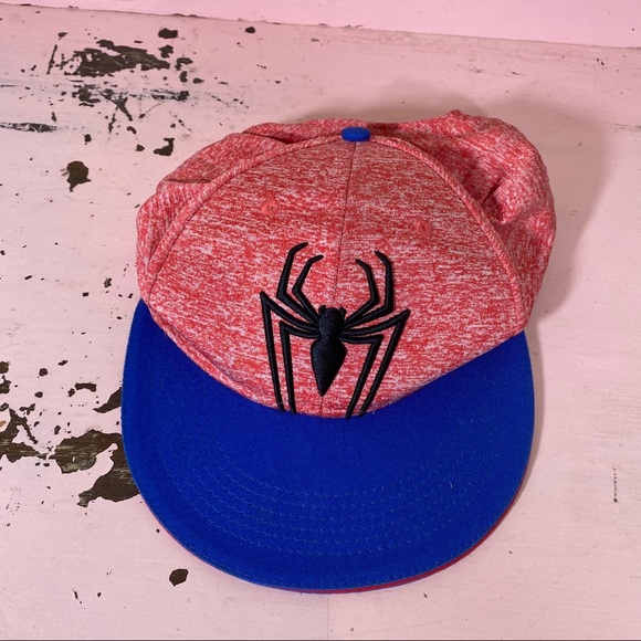 Marvel | Accessories | Ball Cap Marvel Spiderman Cap Hat Red Blue Black ...